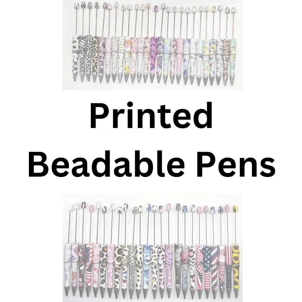 Printed Beadable Pens – Beadable Bliss