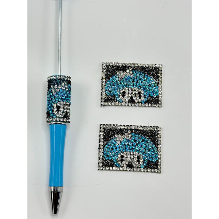 DIY Bling Bling Adorable Character Wraps Tapes with Clear Blue Rhinest ...