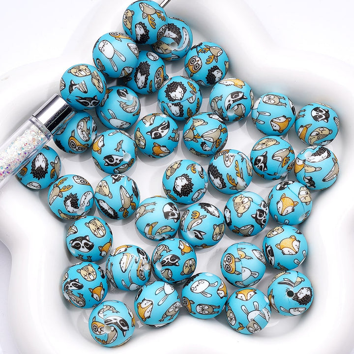 Printed Silicone Beads – Beadable Bliss
