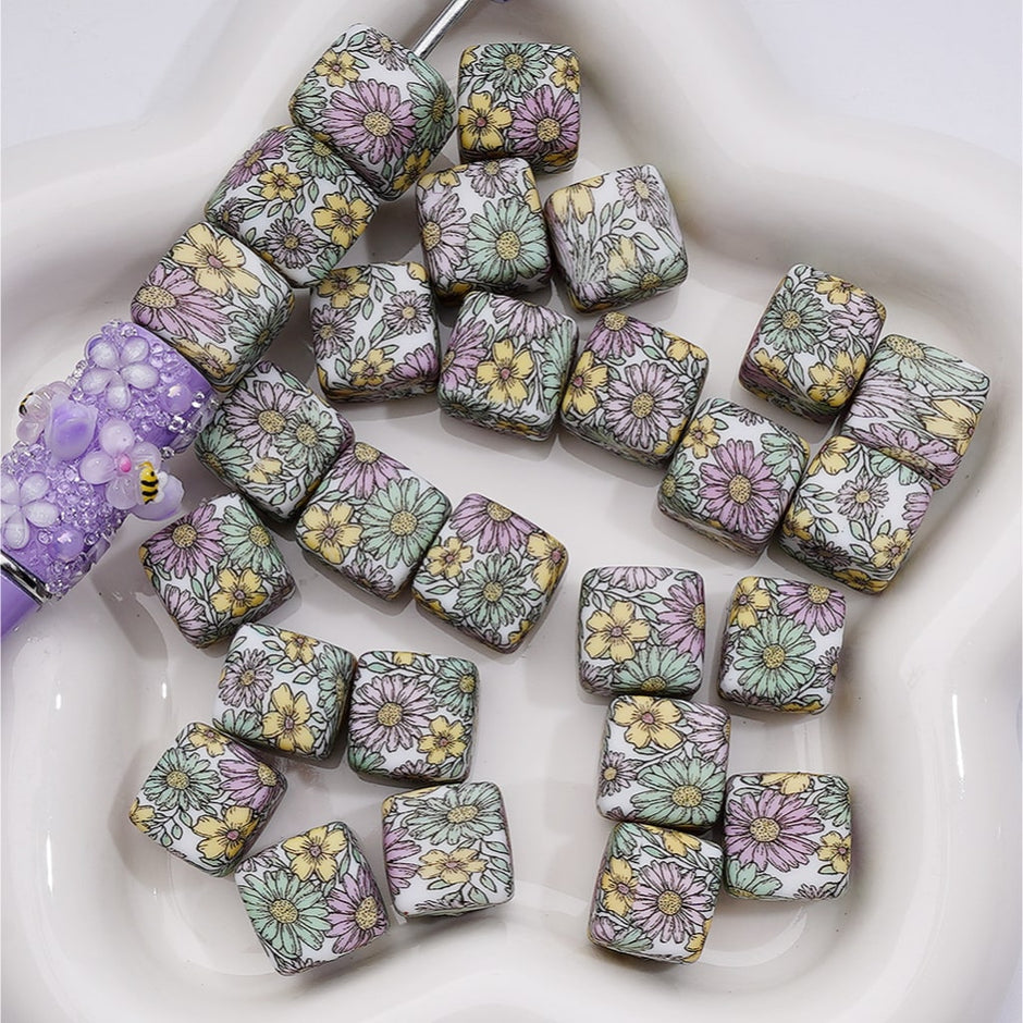 Printed Silicone Beads – Beadable Bliss