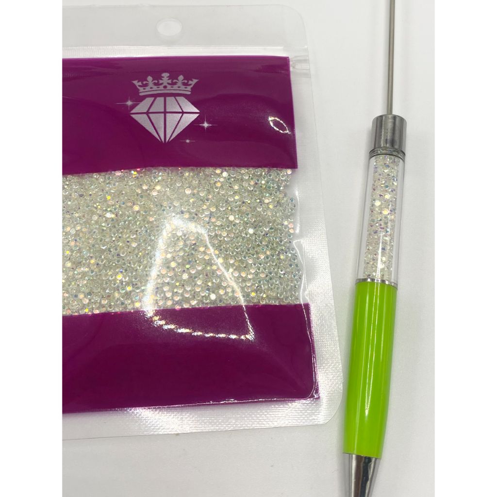 Tiny Clear Crystal Rhinestones, Confetti – Beadable Bliss