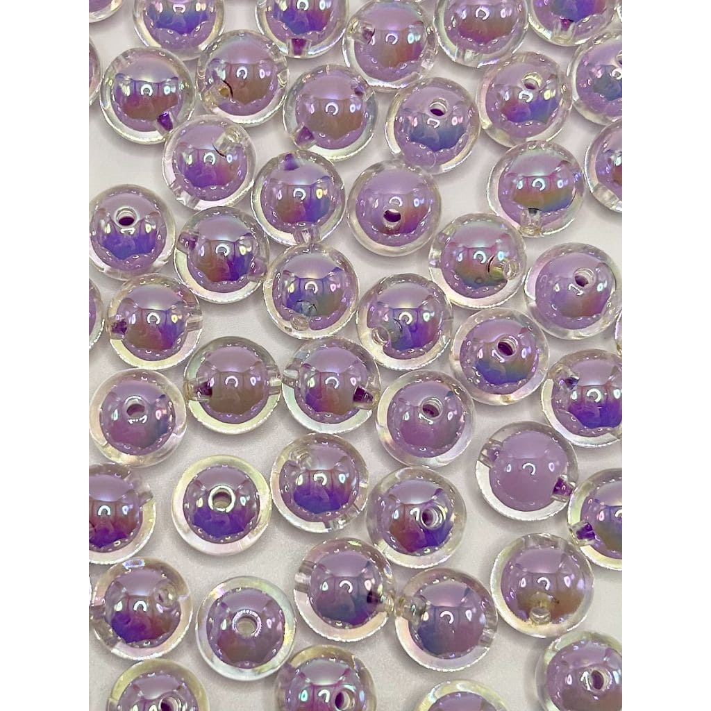Double Layer Acrylic Beads, Clear See-through, 16mm, Random Mix, LD ...