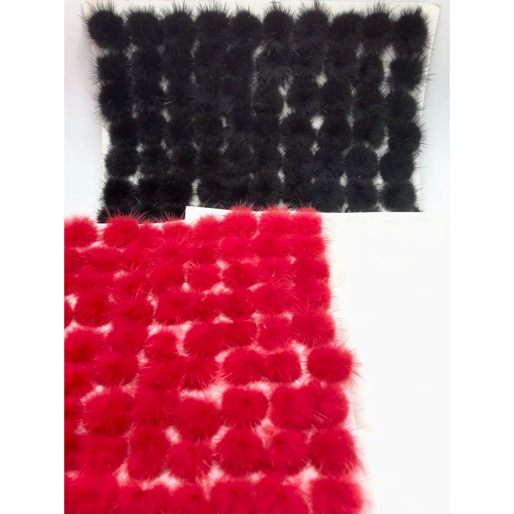 Pom Pom Fluffy Balls in Solid Colors – Beadable Bliss