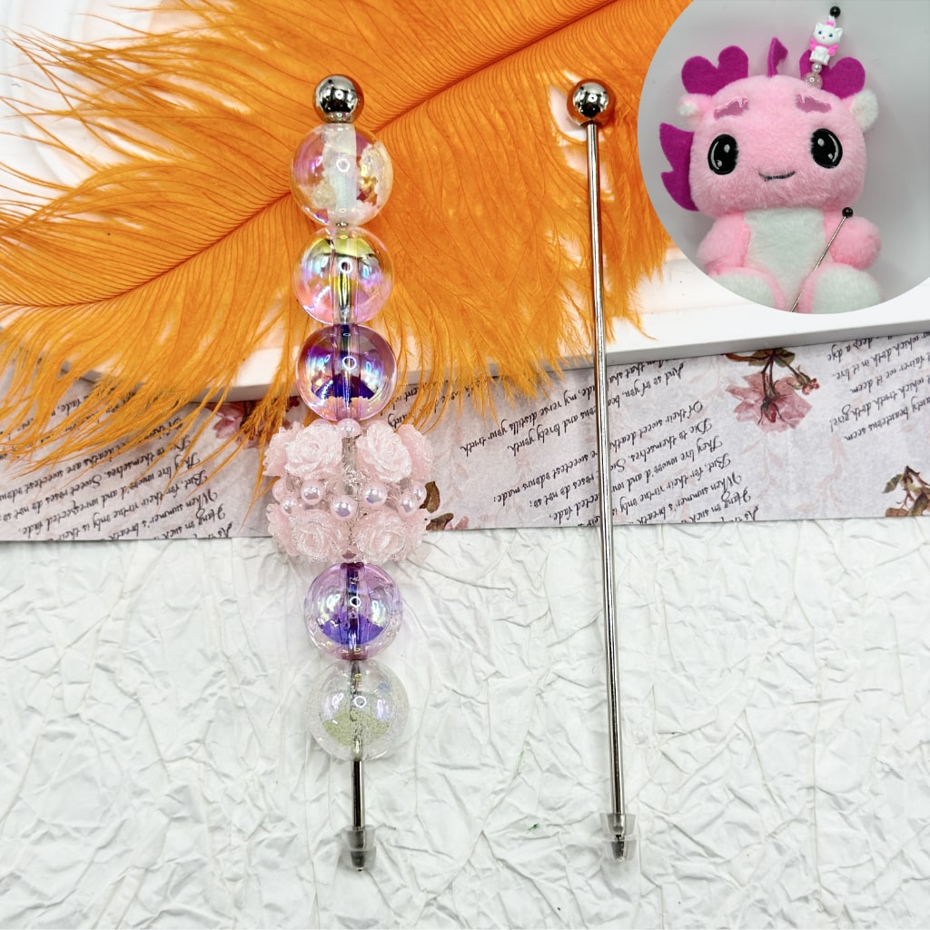 DIY Metal Beadable Ami Sticks Bastinades, 120MM (no gold） – Beadable Bliss