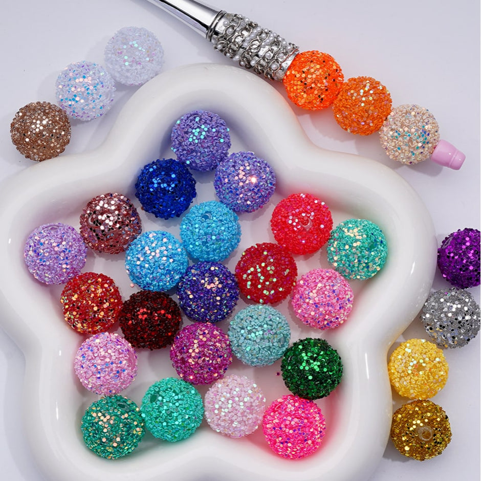 Buy Colorful Acrylic Beads for DIY Crafts & Pens – Beadable Bliss
