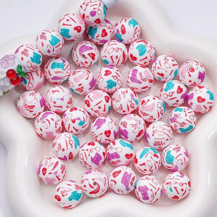 Printed Silicone Beads – Beadable Bliss
