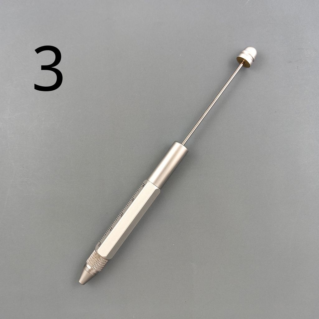 Metal Beadable Stylus Pens, DIY Multifunction Tool with Ruler, Screwdr ...