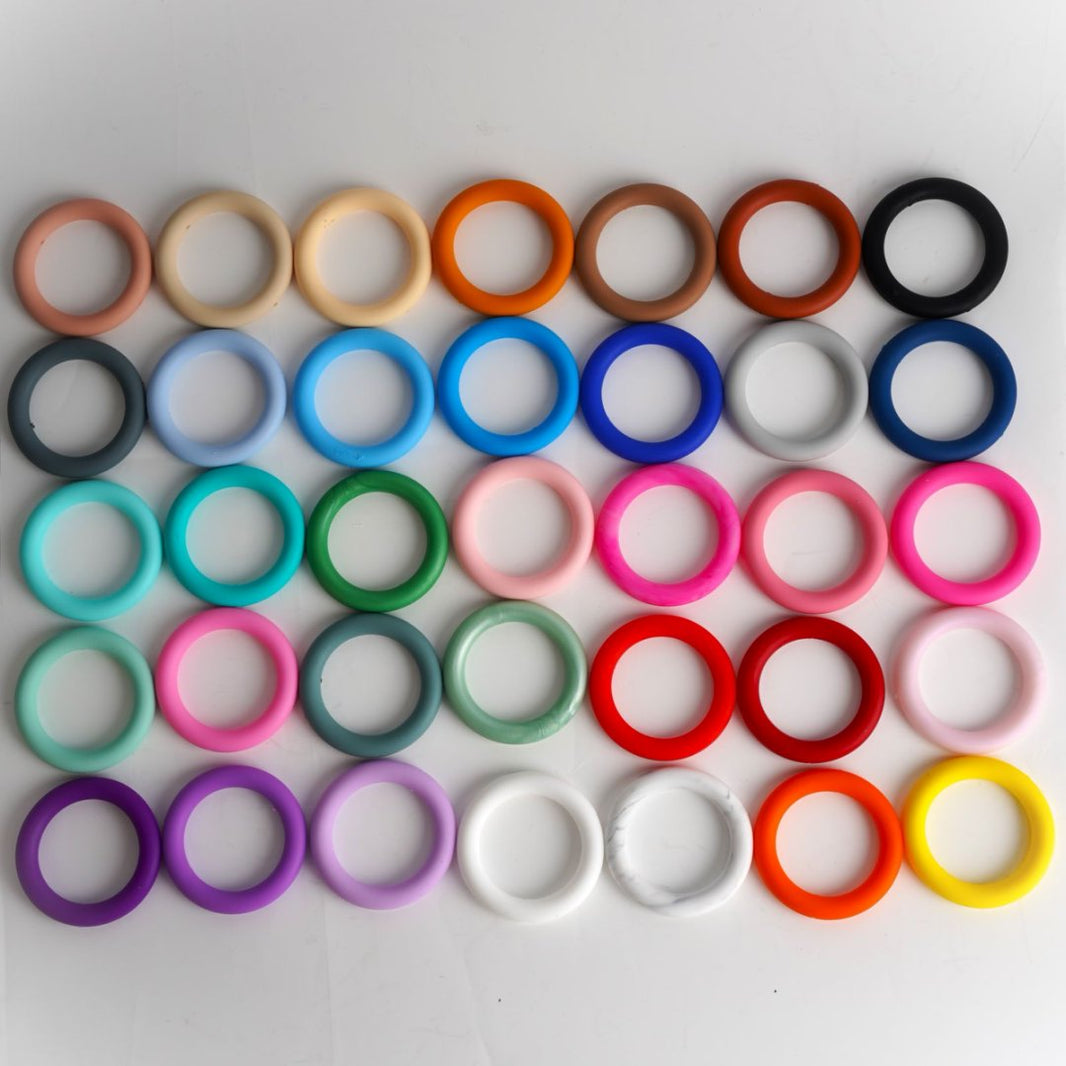 Silicone Beads in Solid Colors – Beadable Bliss