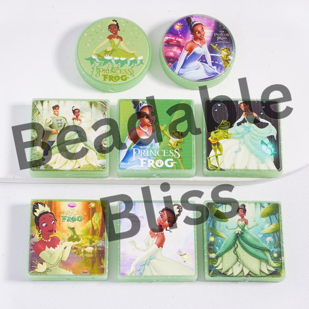 Silicone Focal Beads Frog and Princess in Classic Animation Series, Gl ...