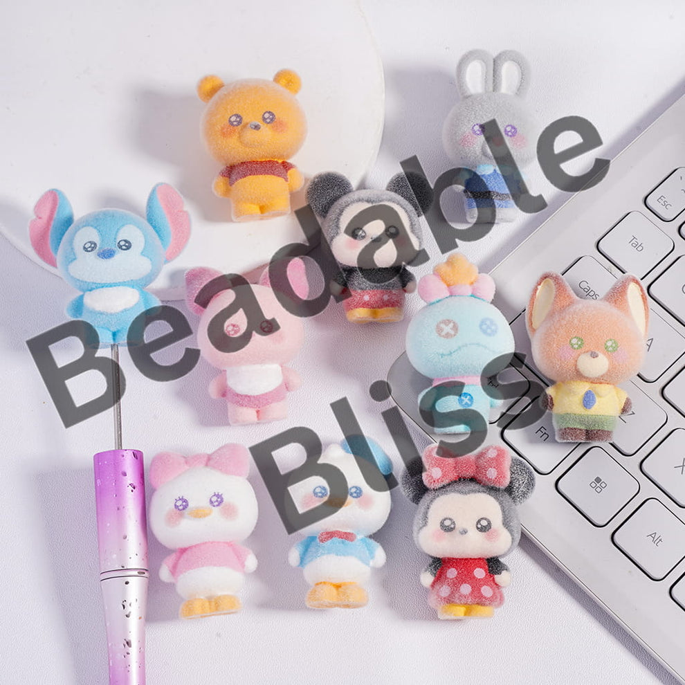 Classic Animation Character Figurine for Acrylic Beads or Pen Topper ...