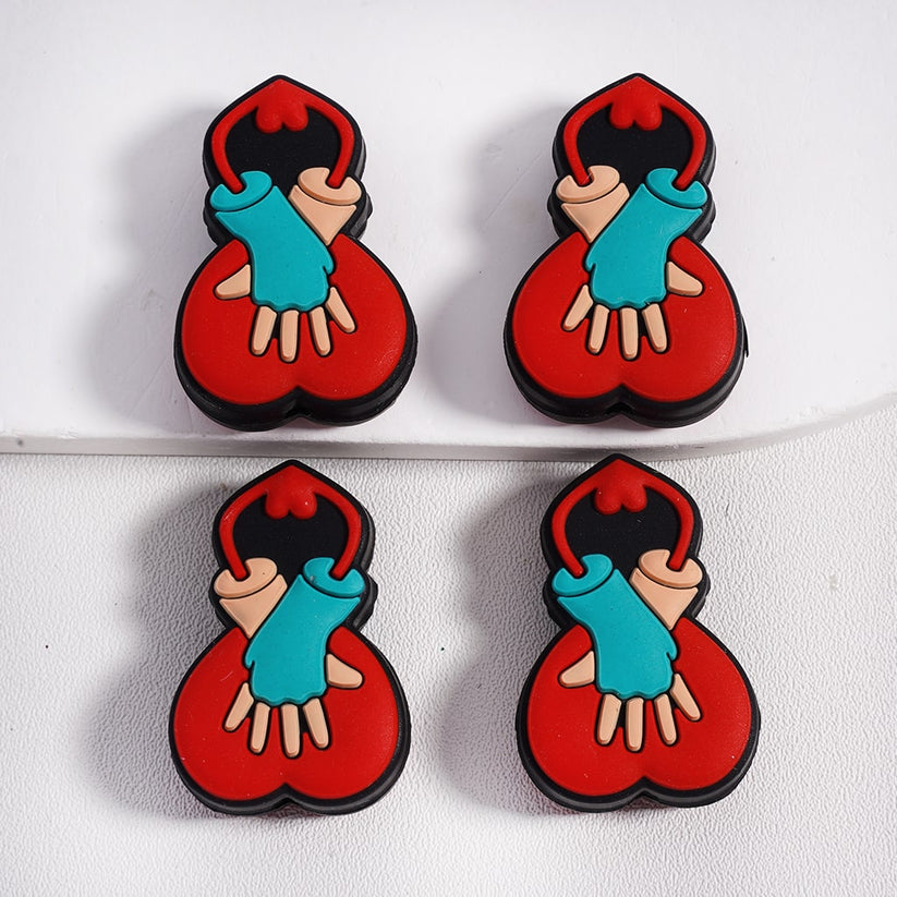 Silicone Focal Beads Medical Series Doctor Stethoscope Heart Injection ...