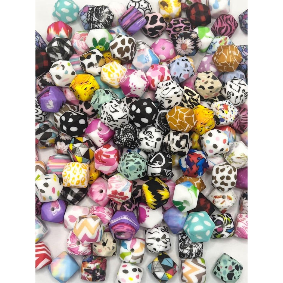 Printed Silicone Beads – Beadable Bliss