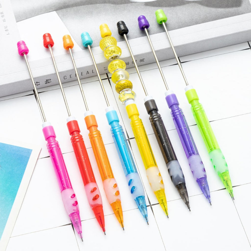 Beaded Lead Pencils Mechanical Pencils in Solid Colors – Beadable Bliss