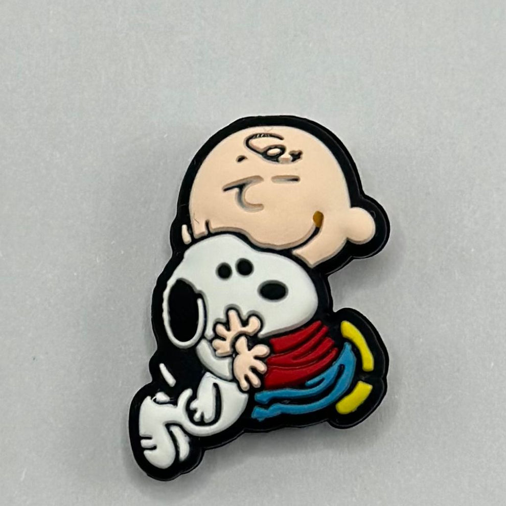 Cartoon Bald Beagle Dog Kid and Dalmatian Cute White Dog Silicone Foca ...