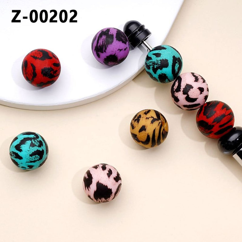 Printed Silicone Beads – Beadable Bliss
