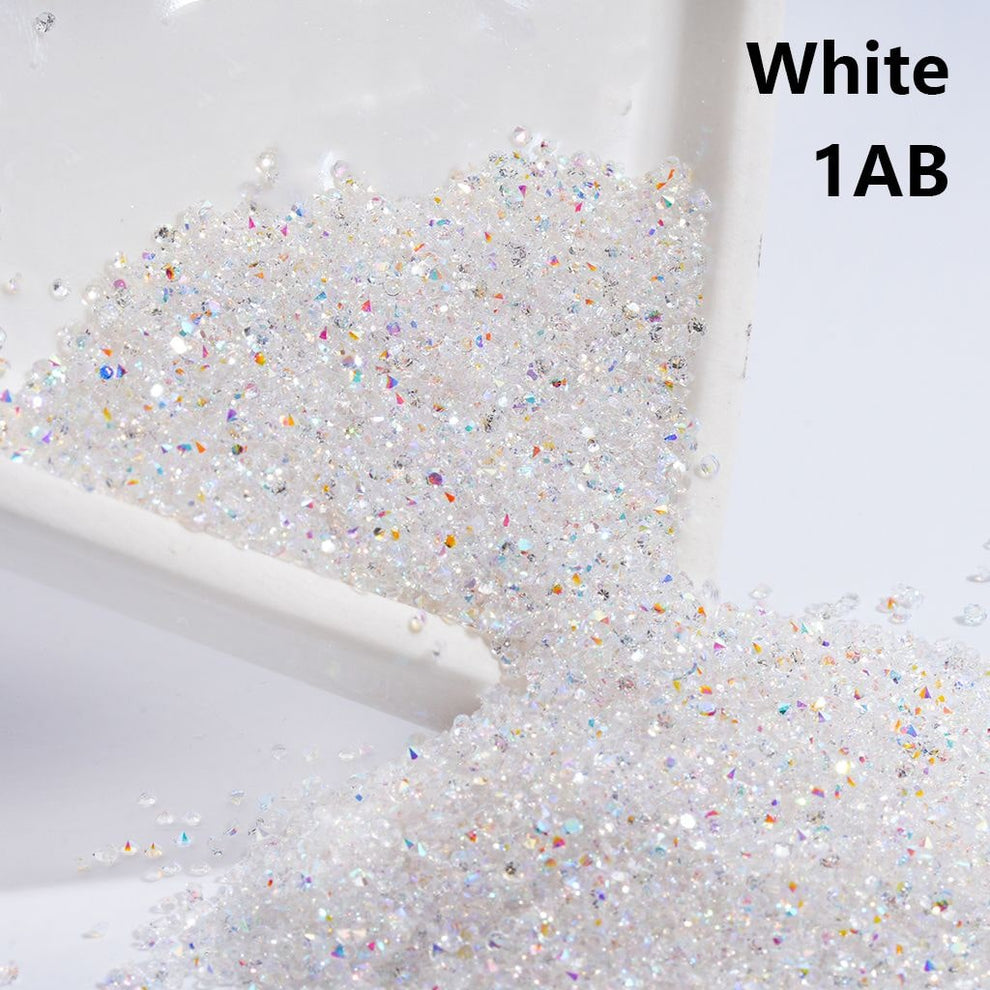 DIY Mini Resin Sugar for Jewelry Accessories AB Coating Multi-Color (S ...
