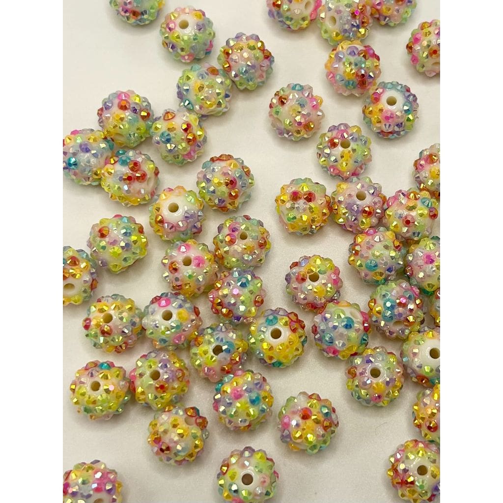 Rhinestones Beads, Acrylic, 12mm, 14mm, 16mm, 20mm – Beadable Bliss